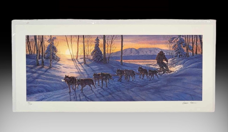 Charles Gause | Sled Dog Team | MutualArt