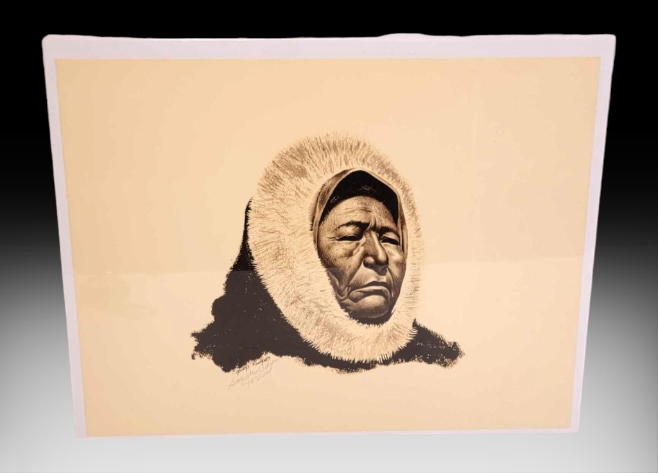 George Rodgers | Alaska Native Man's Portrait ENDS 2d 10h 38min | MutualArt