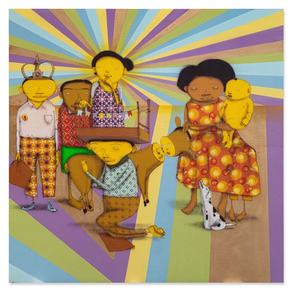 Os Gemeos | Atomic Love (2008) | MutualArt