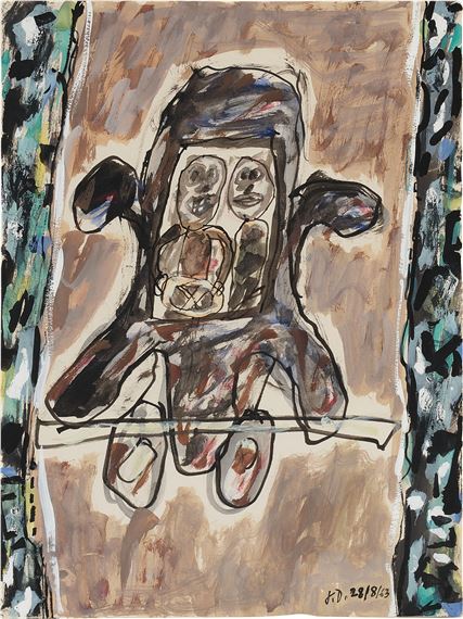 Jean Dubuffet | Automobile à la route bistre (28) | MutualArt