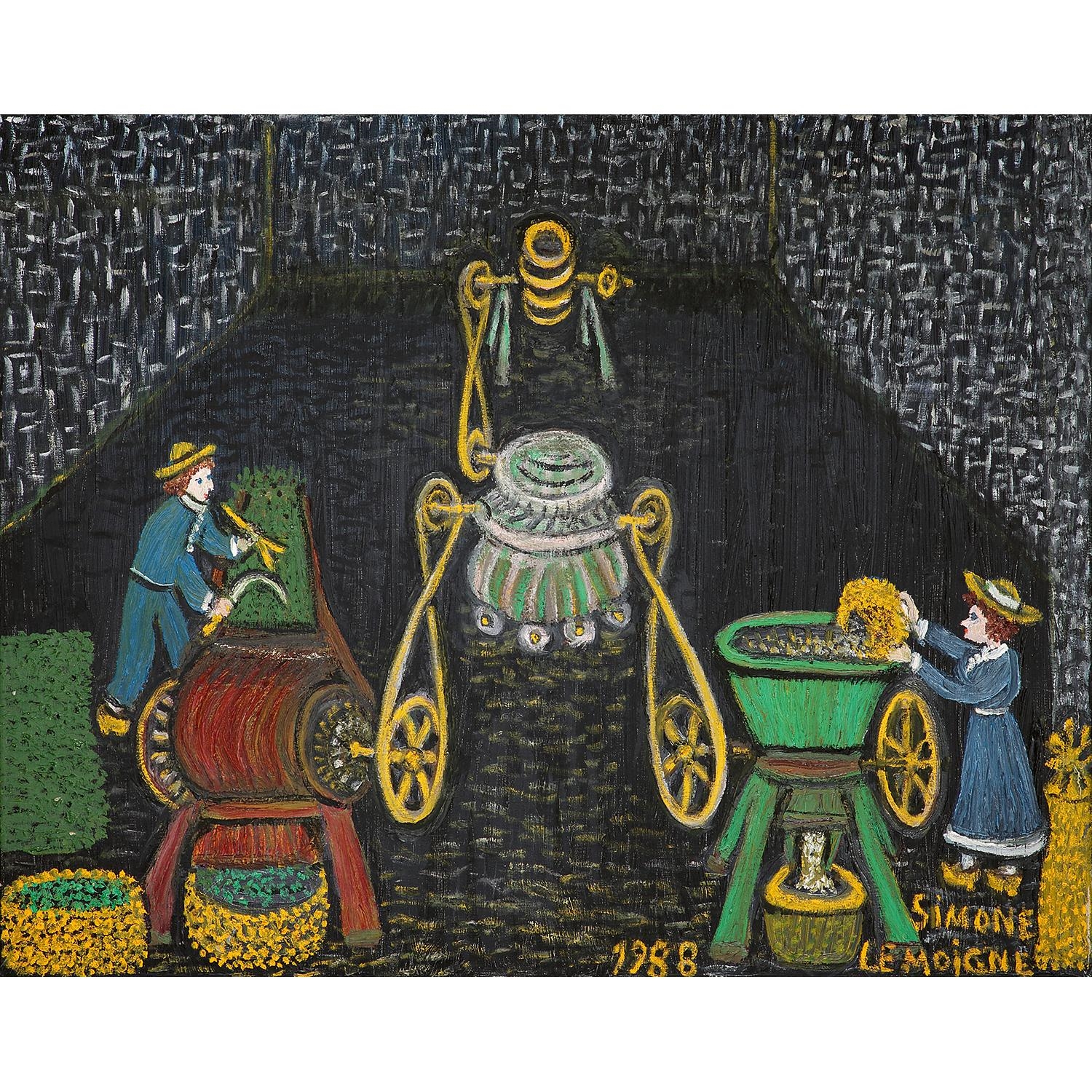 Simone LE Moigne | Mon Premier Moteur (1988) | MutualArt