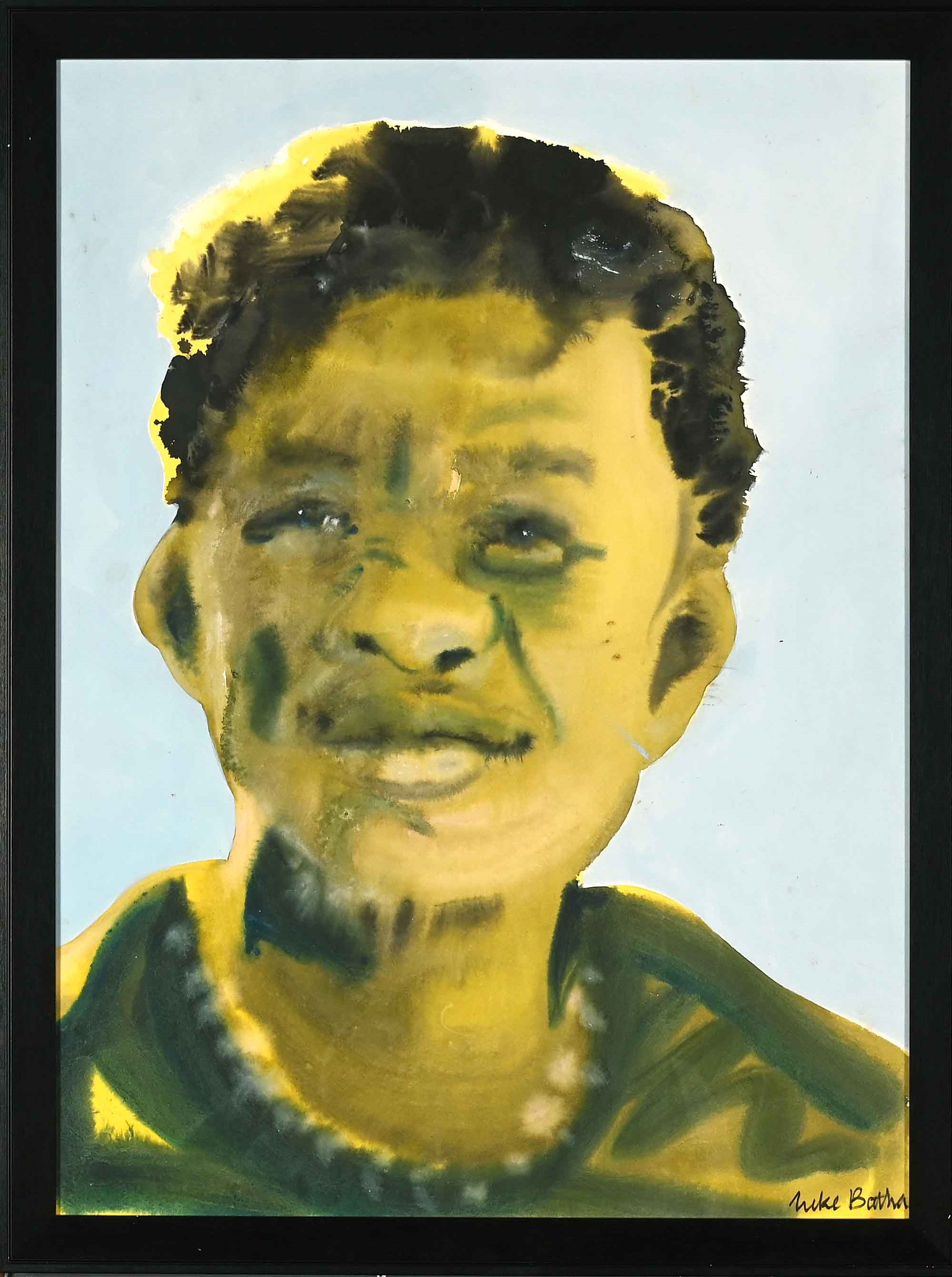 Luke Batha | Portrait of a Man with Beard | MutualArt