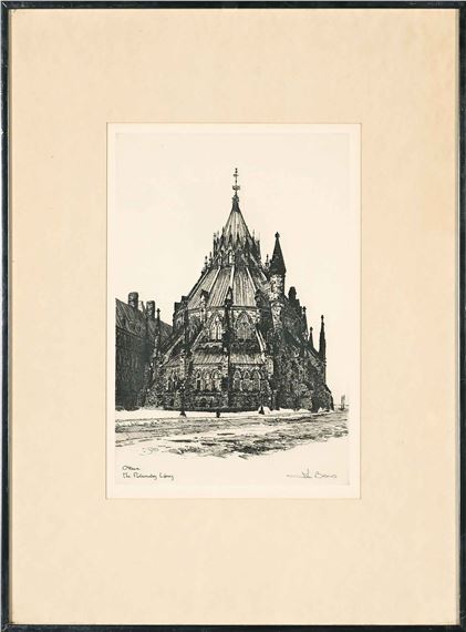 John Benn | Ottawa: The Parliamentary Library | MutualArt