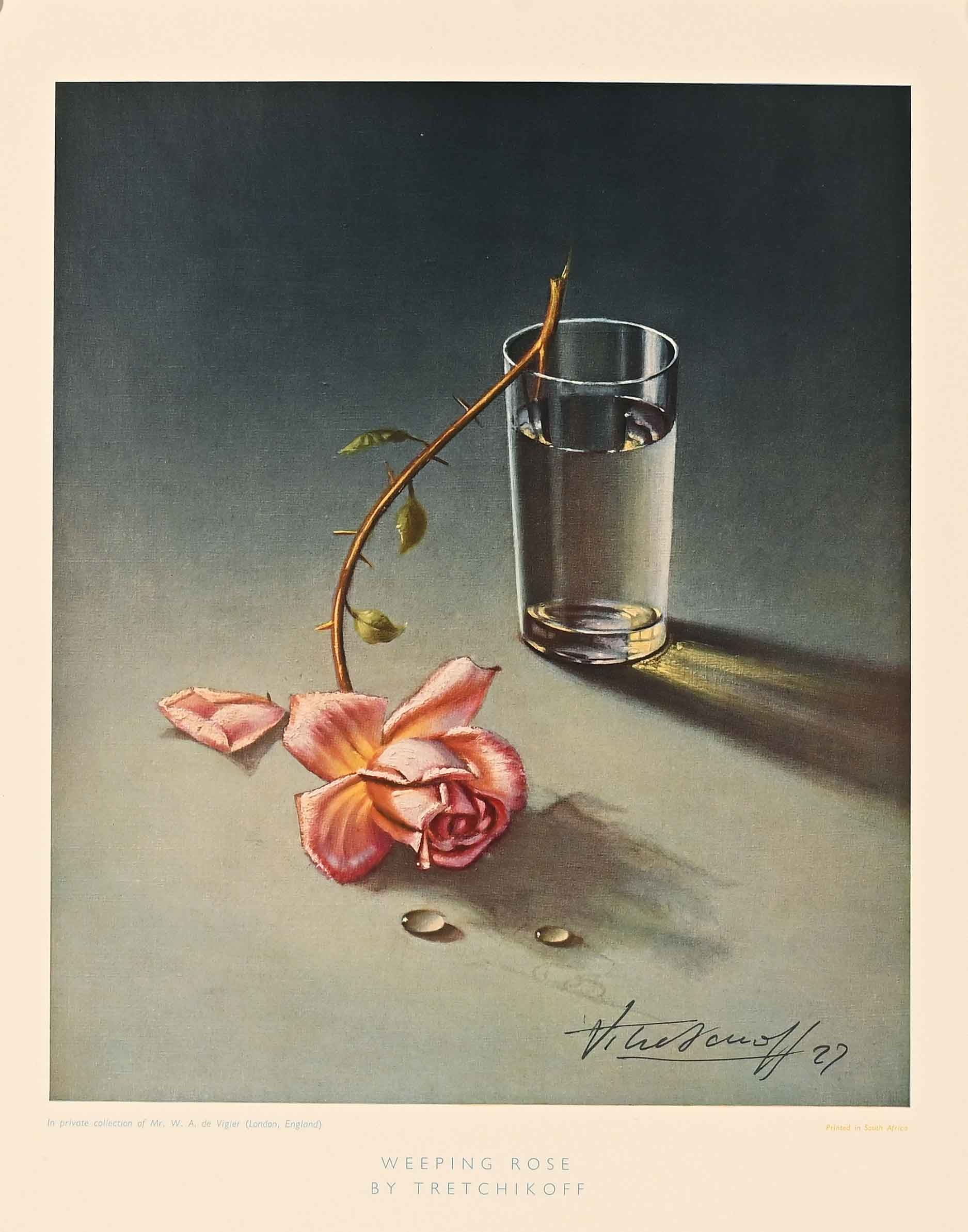 Vladimir Tretchikoff | Weeping Rose | MutualArt