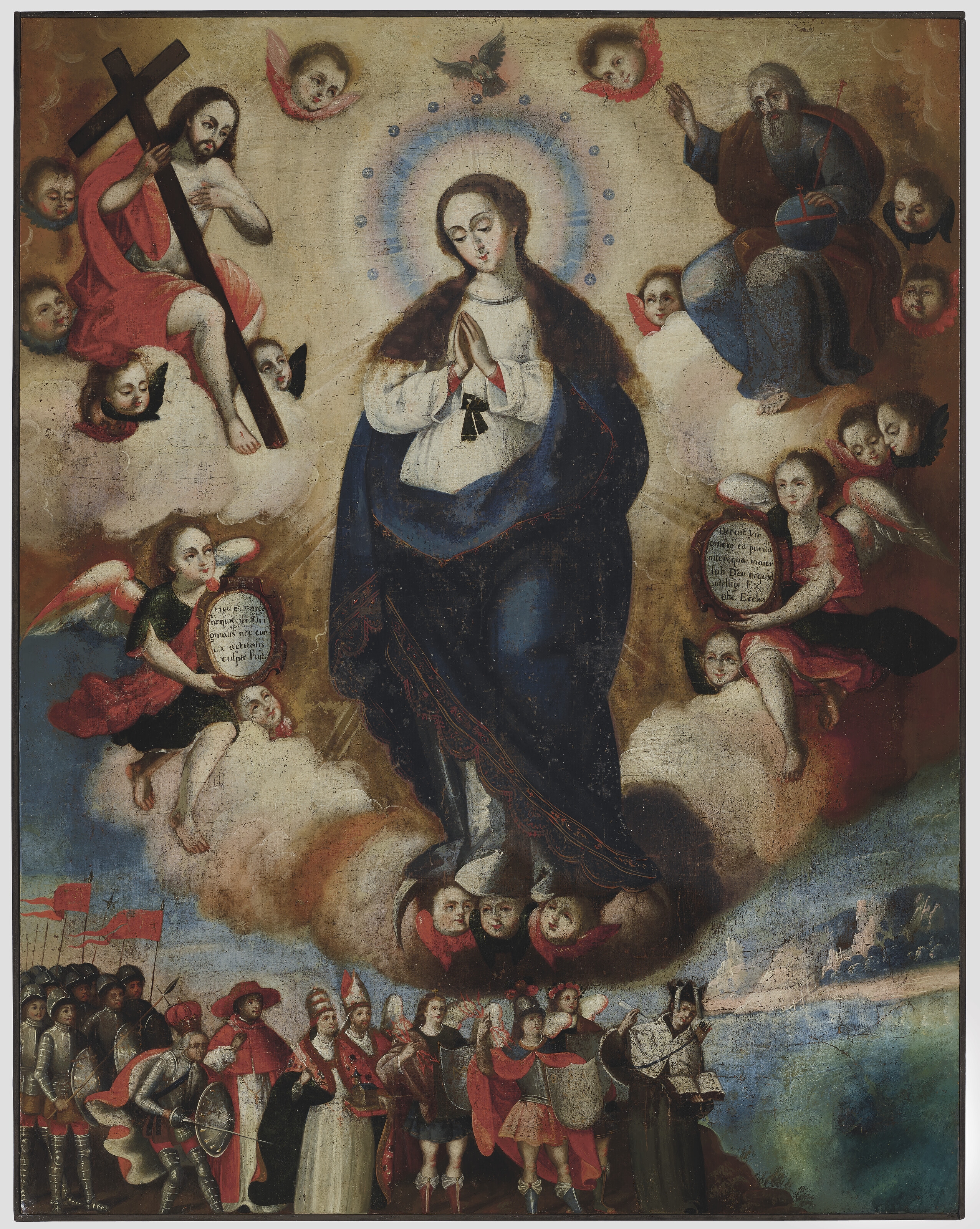 Andean School, 18th Century | Immaculate Conception and the Holy ...
