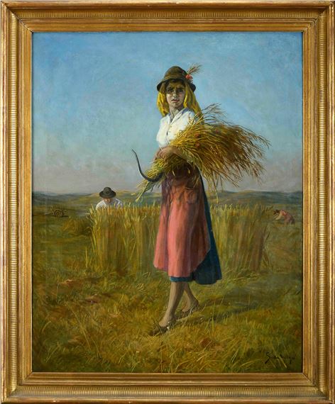 Simão da Veiga | A harvester woman | MutualArt