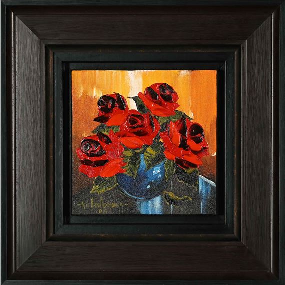 Gerhard Smit | Still Life with Roses III | MutualArt