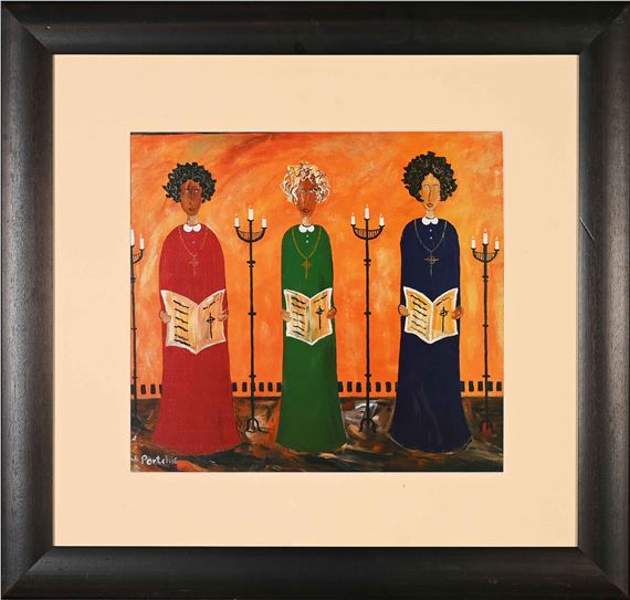 Portchie | Three Hymn Singers | MutualArt
