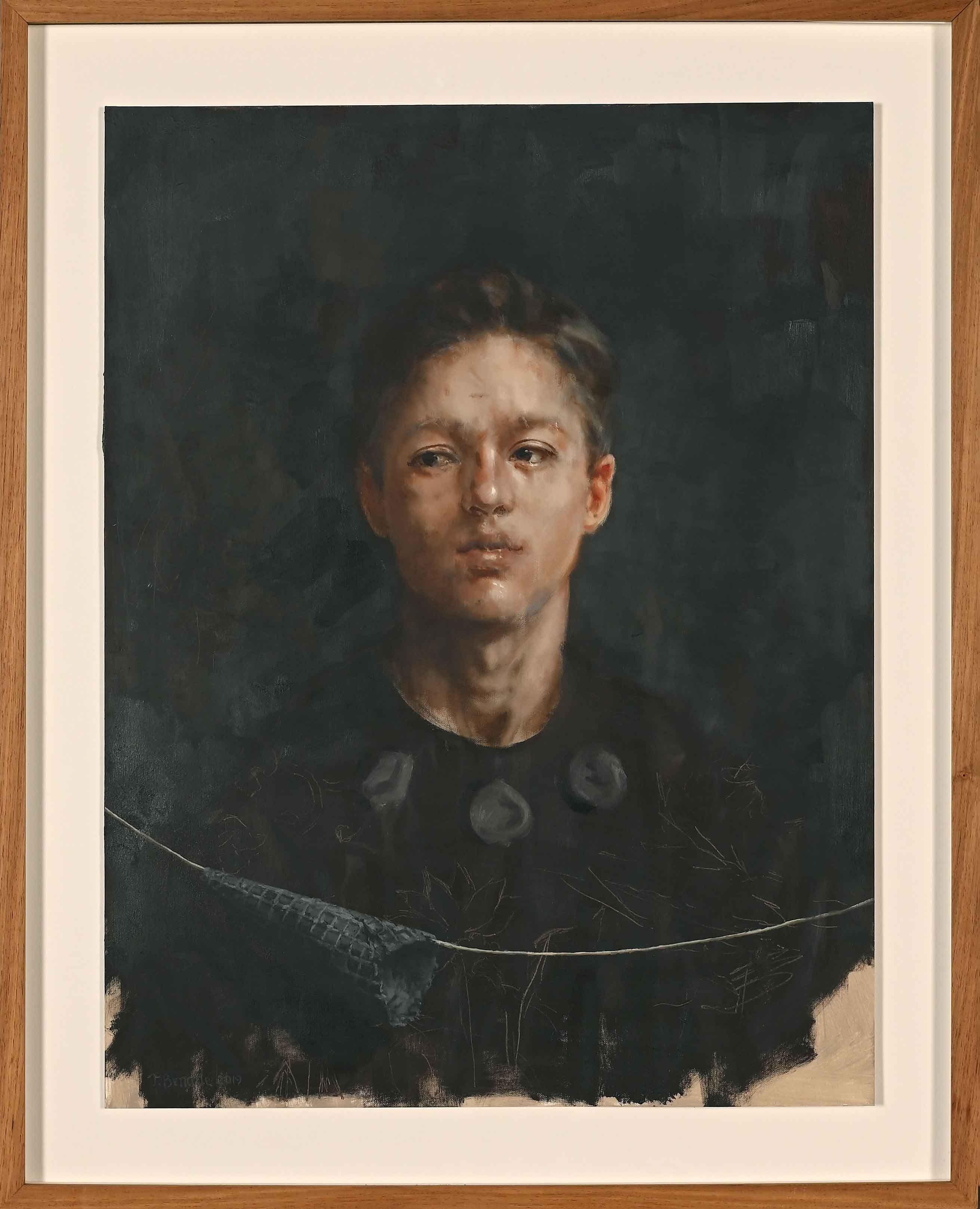 Jaco Benade | Portrait of a Young Man (2019) | MutualArt