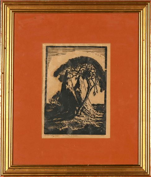 Jacob Hendrik Pierneef | Miershope SWA (Termite Mounds) (Nilant 113 ...