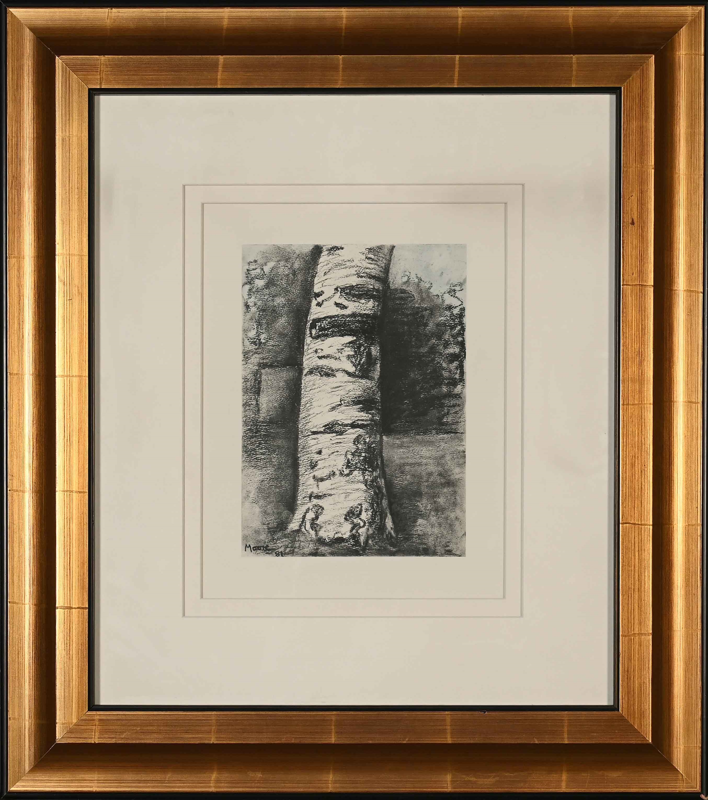 Henry Moore | Tree Trunk | MutualArt