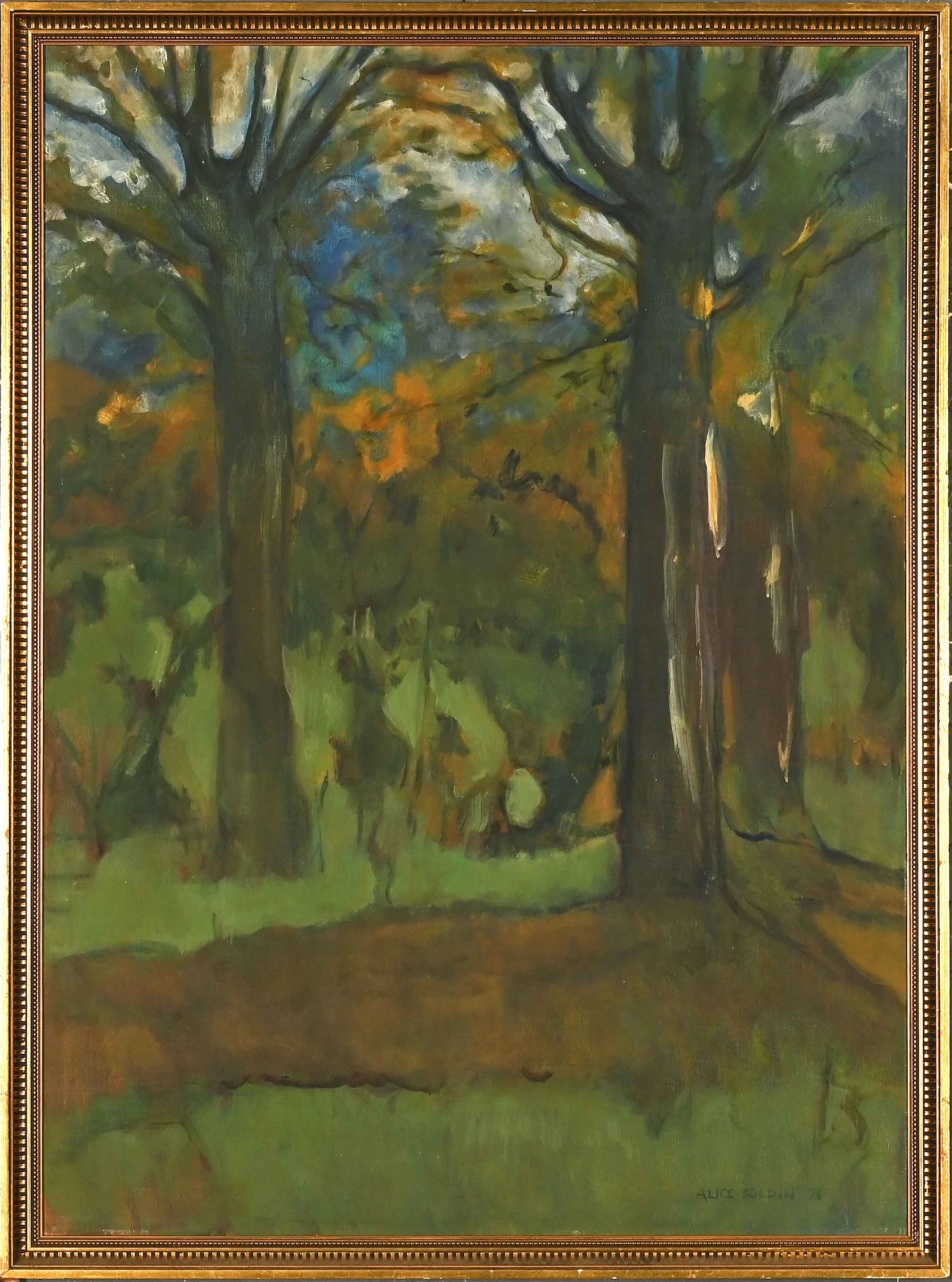 Alice Goldin | Tall Trees in a Forest (1975) | MutualArt