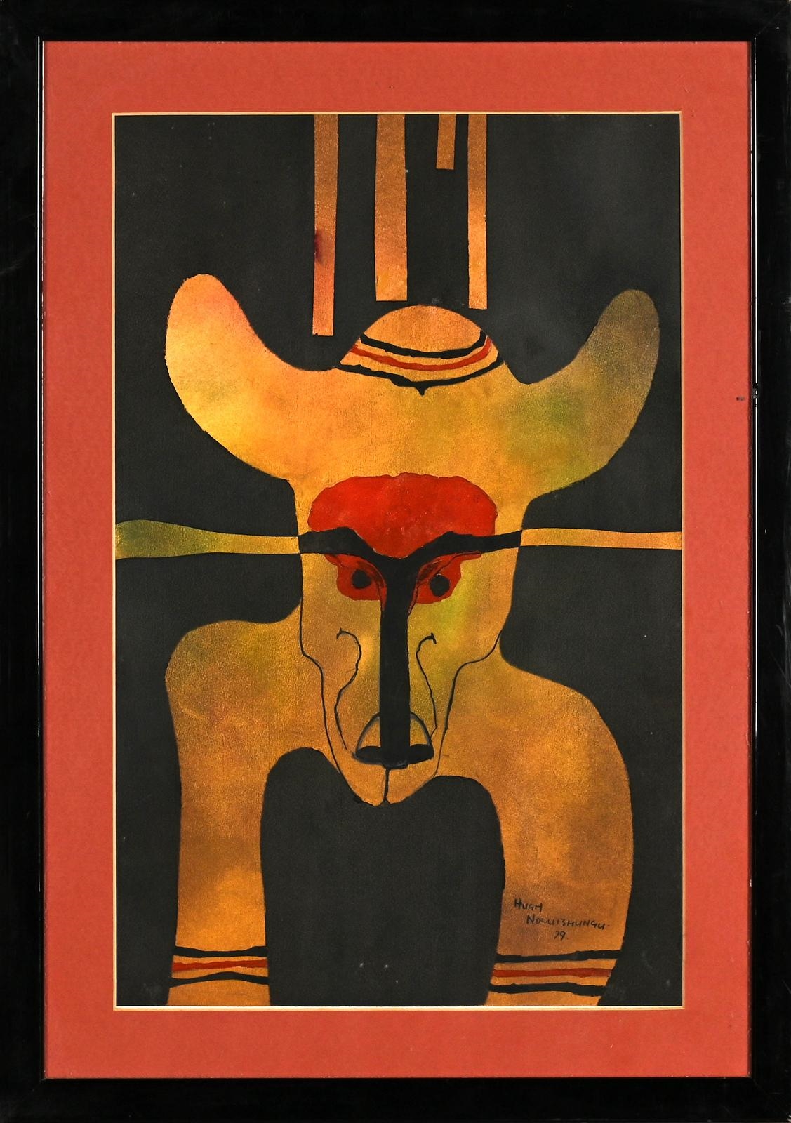 Hugh Nolotshungu | Bull Seeing Red (1979) | MutualArt