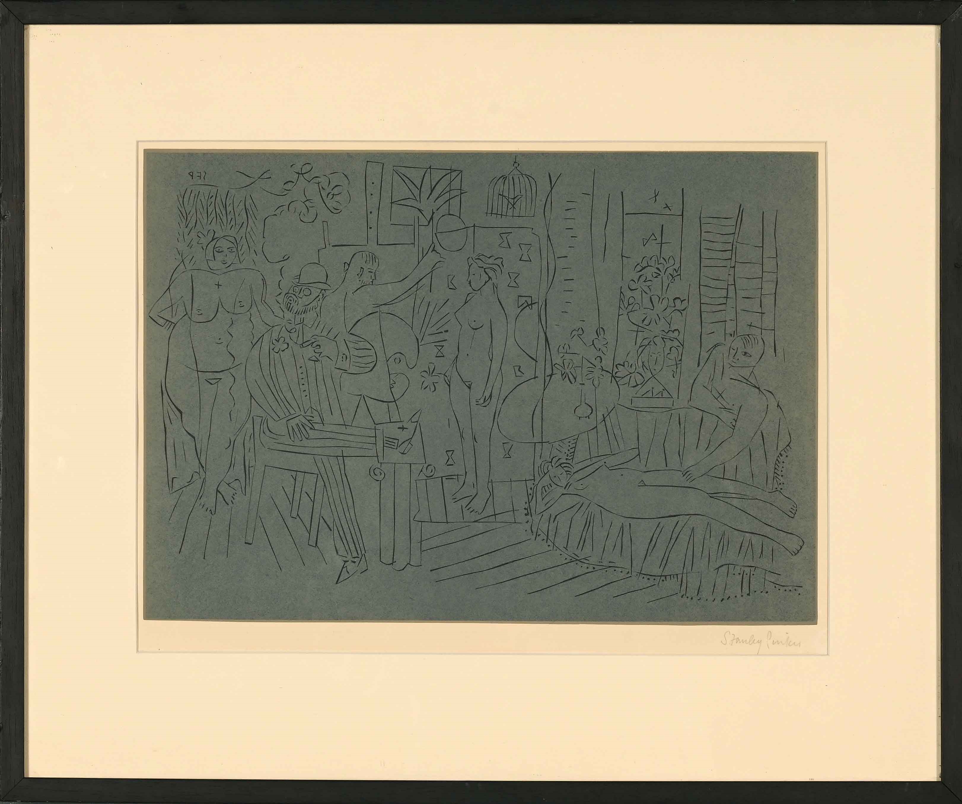 Stanley Pinker | The Artist's Studio | MutualArt