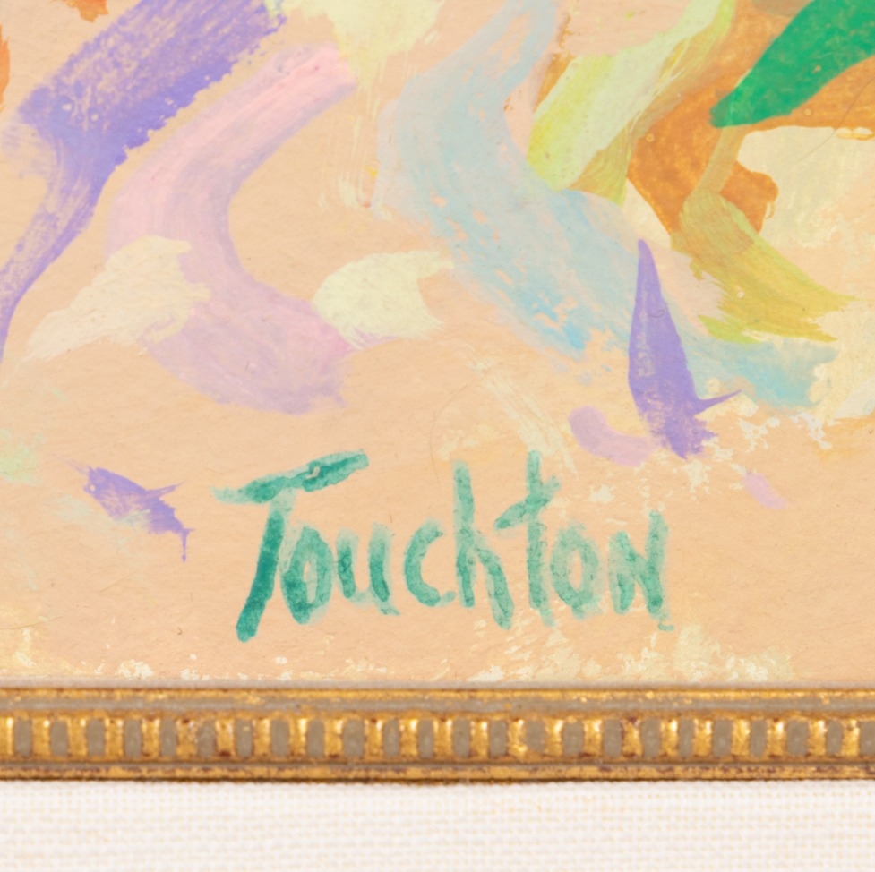 Jim Touchton | BEACH SCENE (1952) | MutualArt