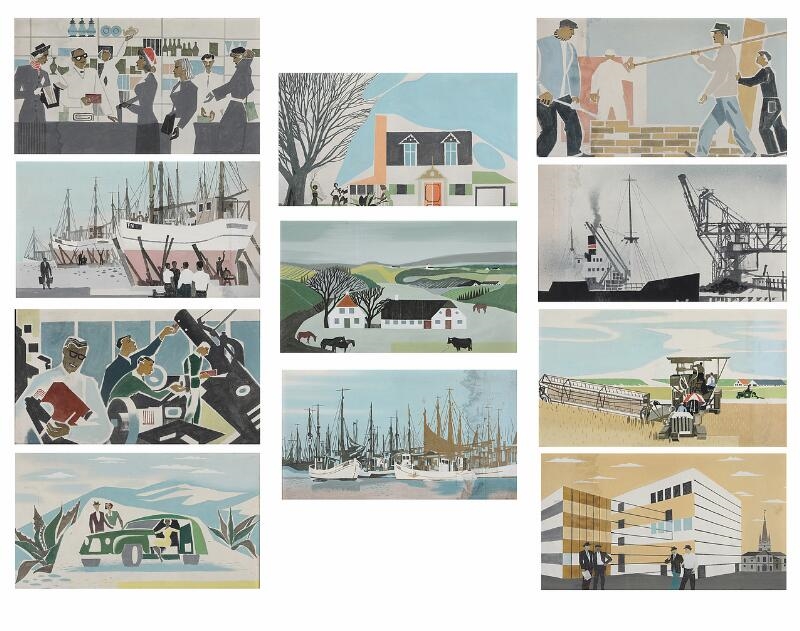 Viggo Vagnby | “Springtime in Denmark” (1949) | MutualArt