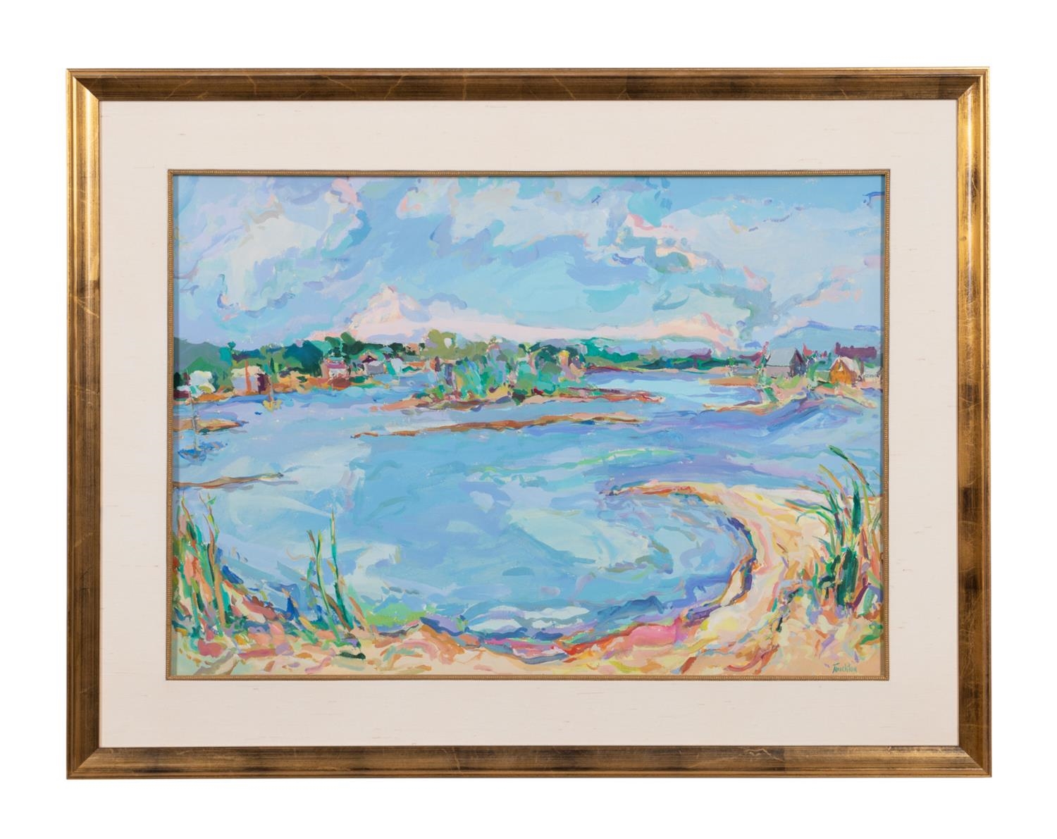 Jim Touchton | BEACH SCENE (1952) | MutualArt