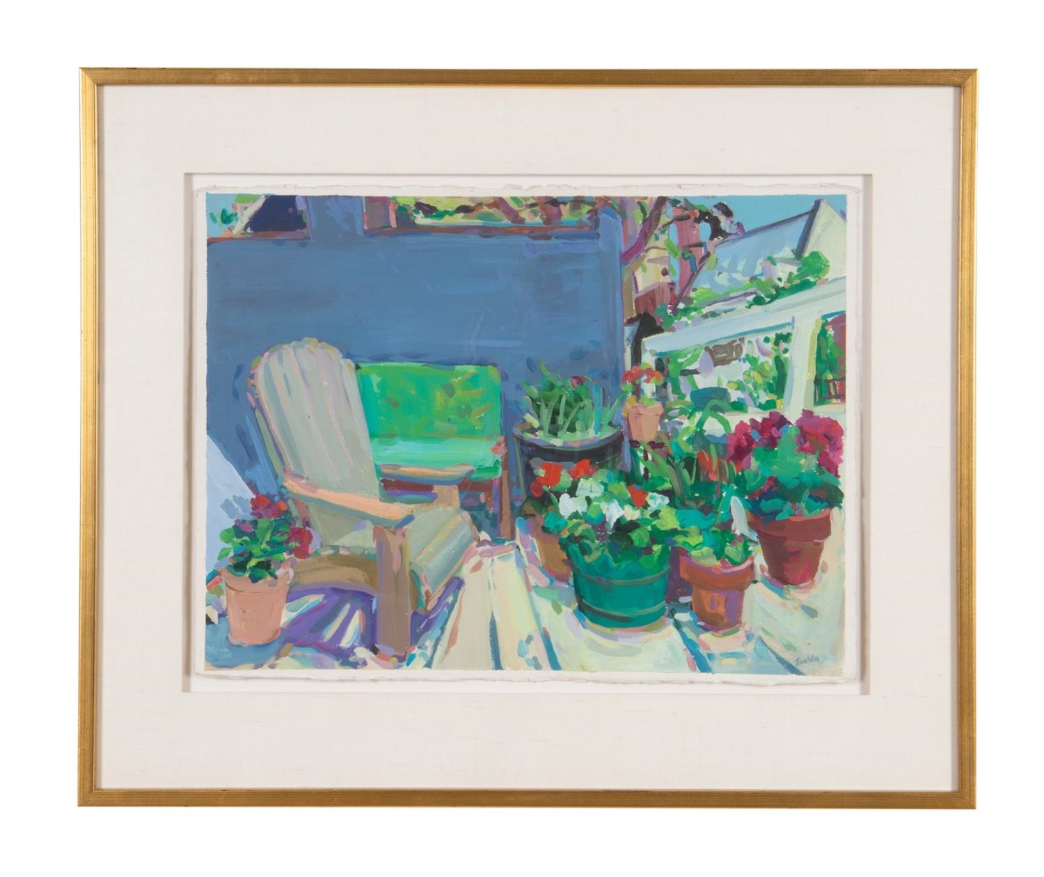 Jim Touchton | Roof Garden on MacDougall Alley, 1983 (1952) | MutualArt