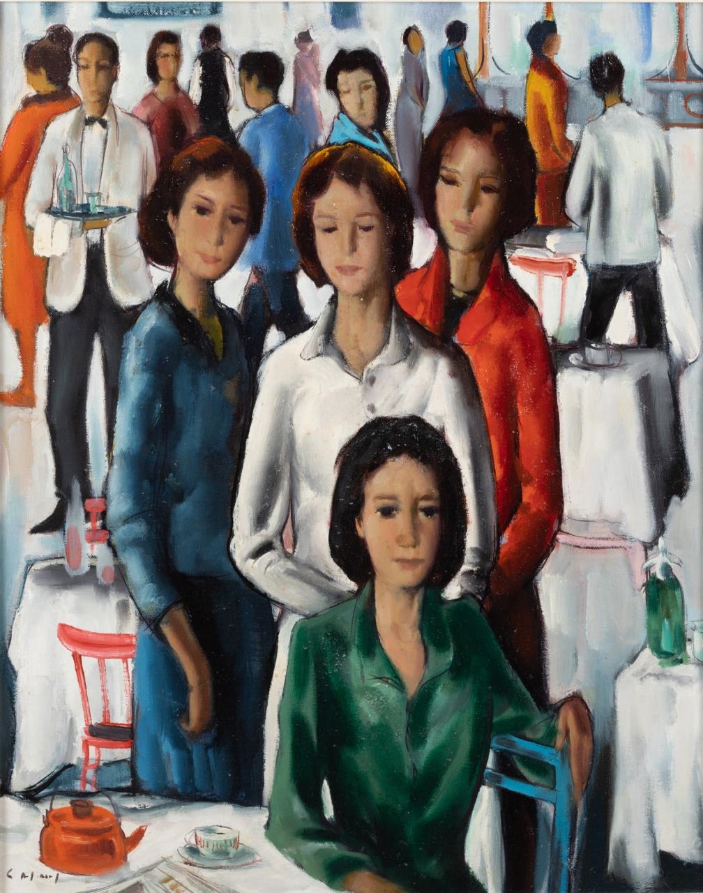 Jesús Mecko Casaus | EN EL BAR NO . 3 | MutualArt