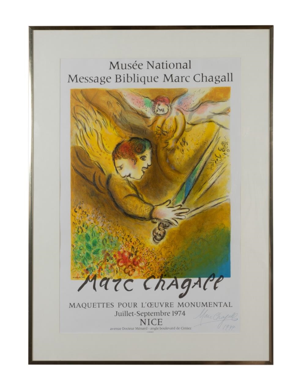Marc Chagall | Musee National: Message Biblique Marc Chagall | MutualArt