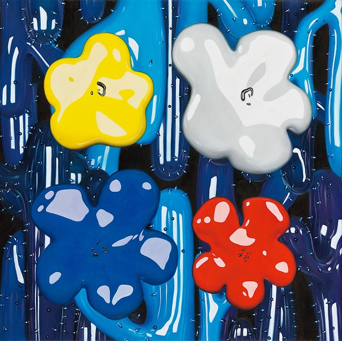 Philip Colbert | Flower Study from the Lobster Land Museum (Yellow ...