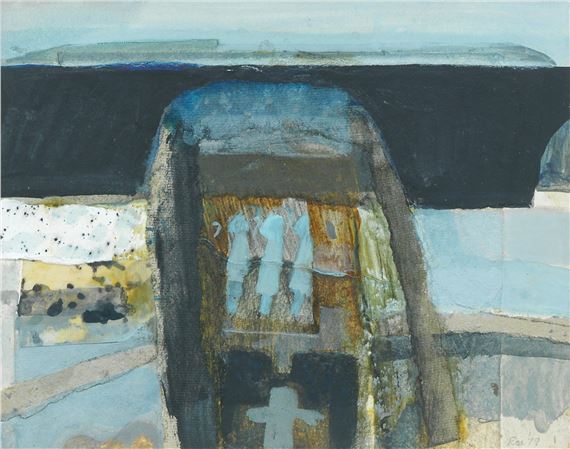 Barbara Rae | Standing Stone (1979) | MutualArt