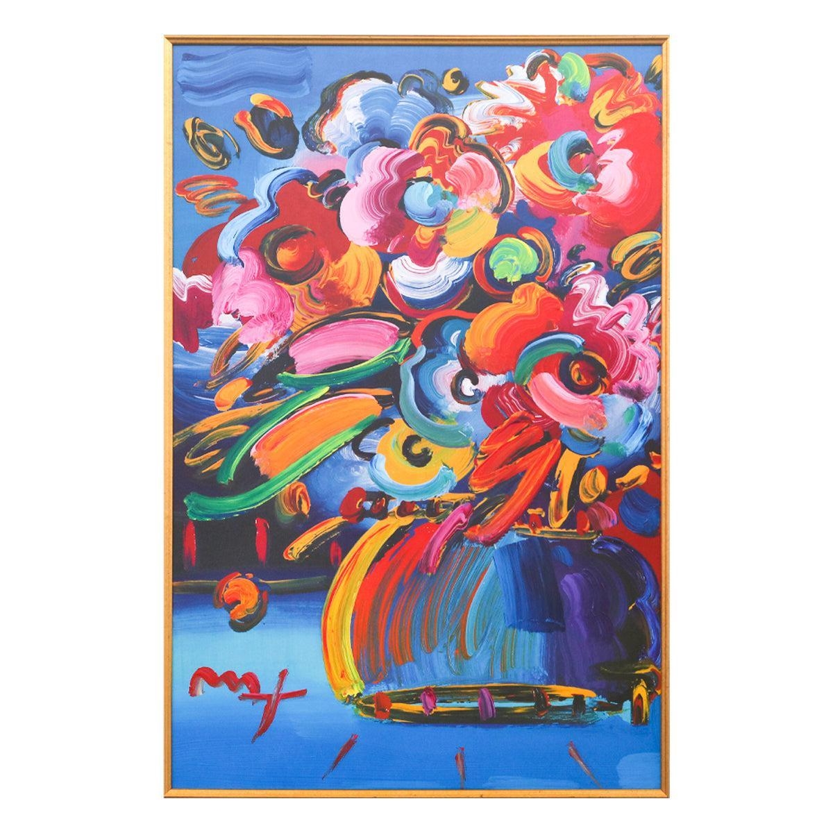 Peter Max | Flowers | MutualArt