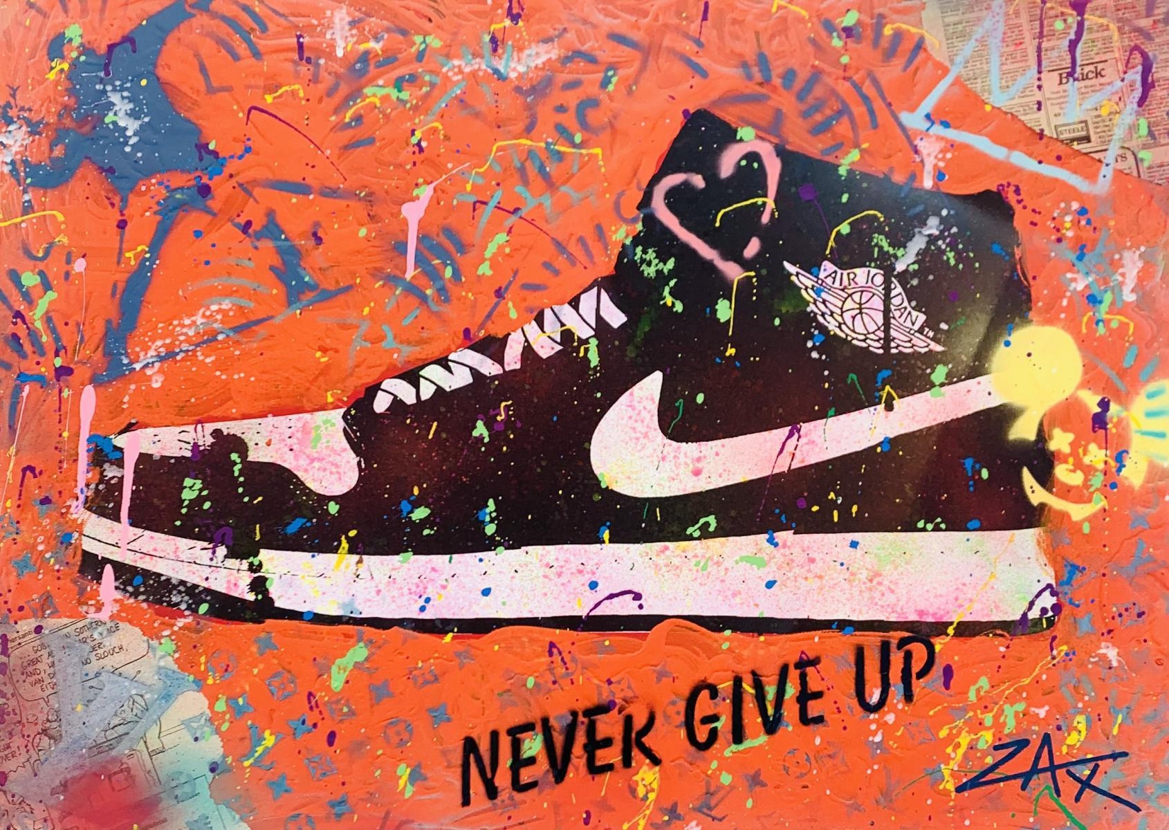 E.M. Zax | Never Give Up | MutualArt