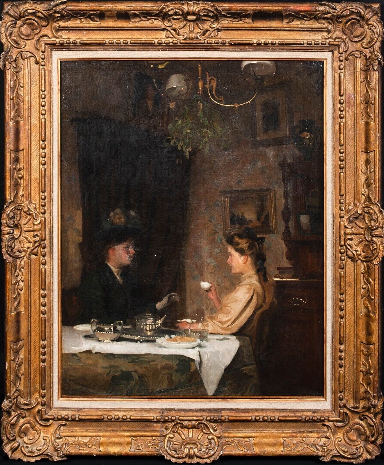 William Charles Penn | PORTRAIT OF LADIES DRINKING TEA (20th Century ...