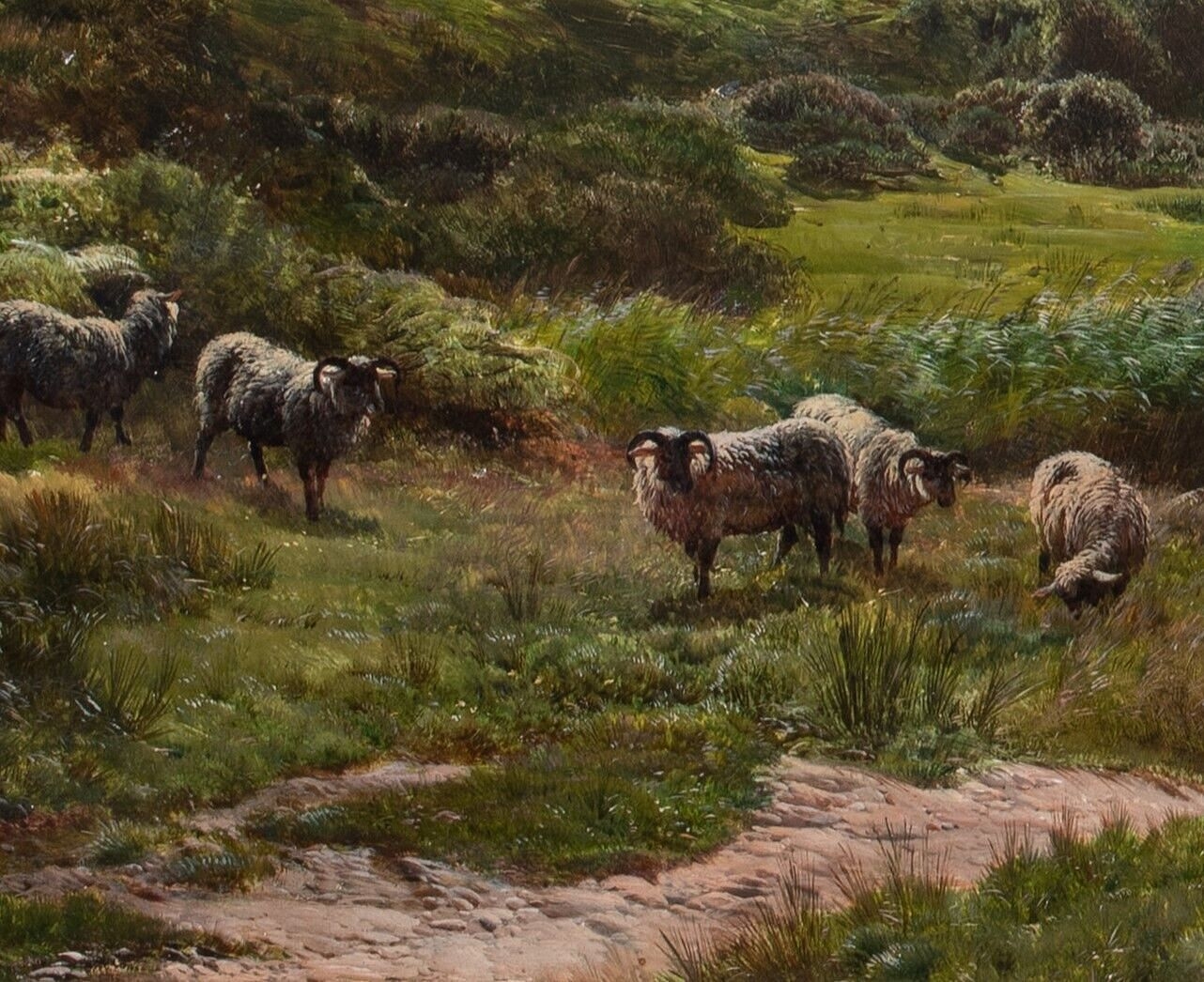Sidney Richard Percy | WIMBLEDON COMMON LANDSCAPE (19th Century ...