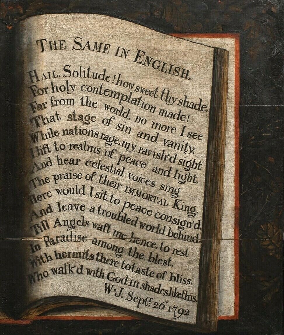 British School, 18th Century | MONASTIC ODE ANTIQUE BOOK (1792) | MutualArt