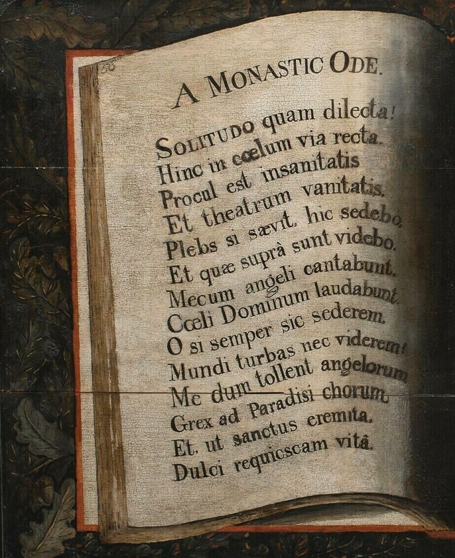 British School, 18th Century | MONASTIC ODE ANTIQUE BOOK (1792) | MutualArt