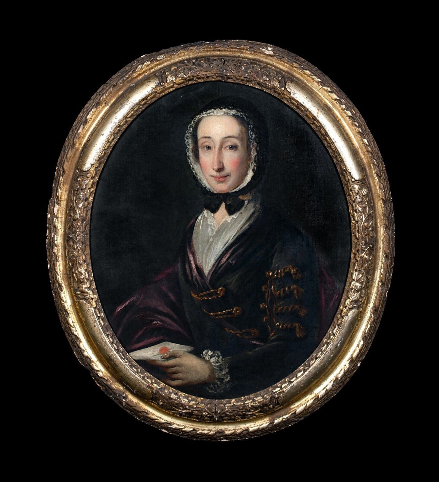 Anne Forbes | PORTRAIT OF LADY ELIZABETH CARNEGIE OIL PAINTING (18th ...