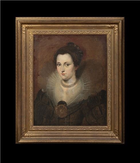Ancient School, 17th Century | PORTRAIT OF ELISABETH OF FRANCE QUEEN ...