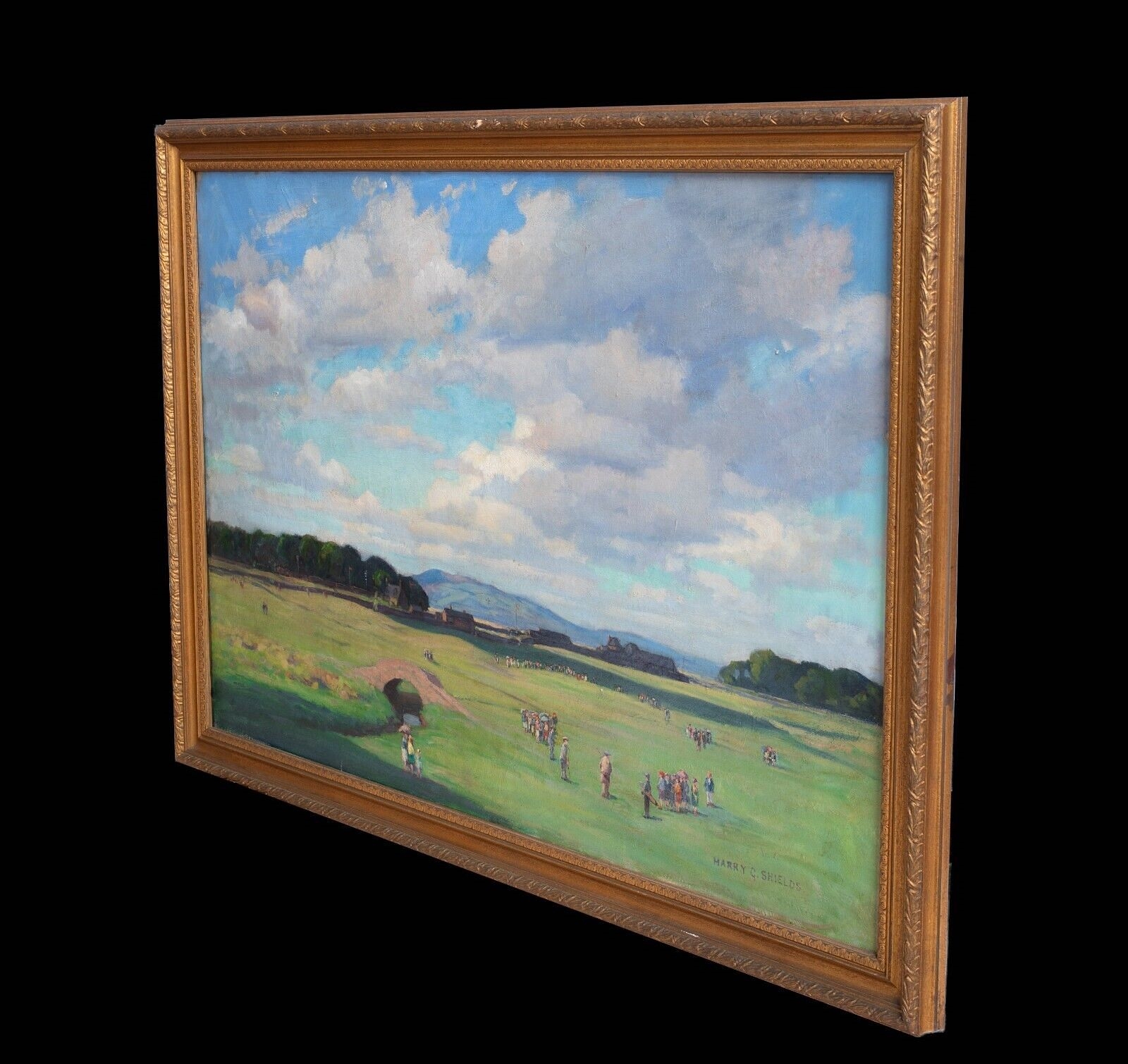 Harry Gordon Shields | VIEW OF THE OLD COURSE (19th Century) | MutualArt
