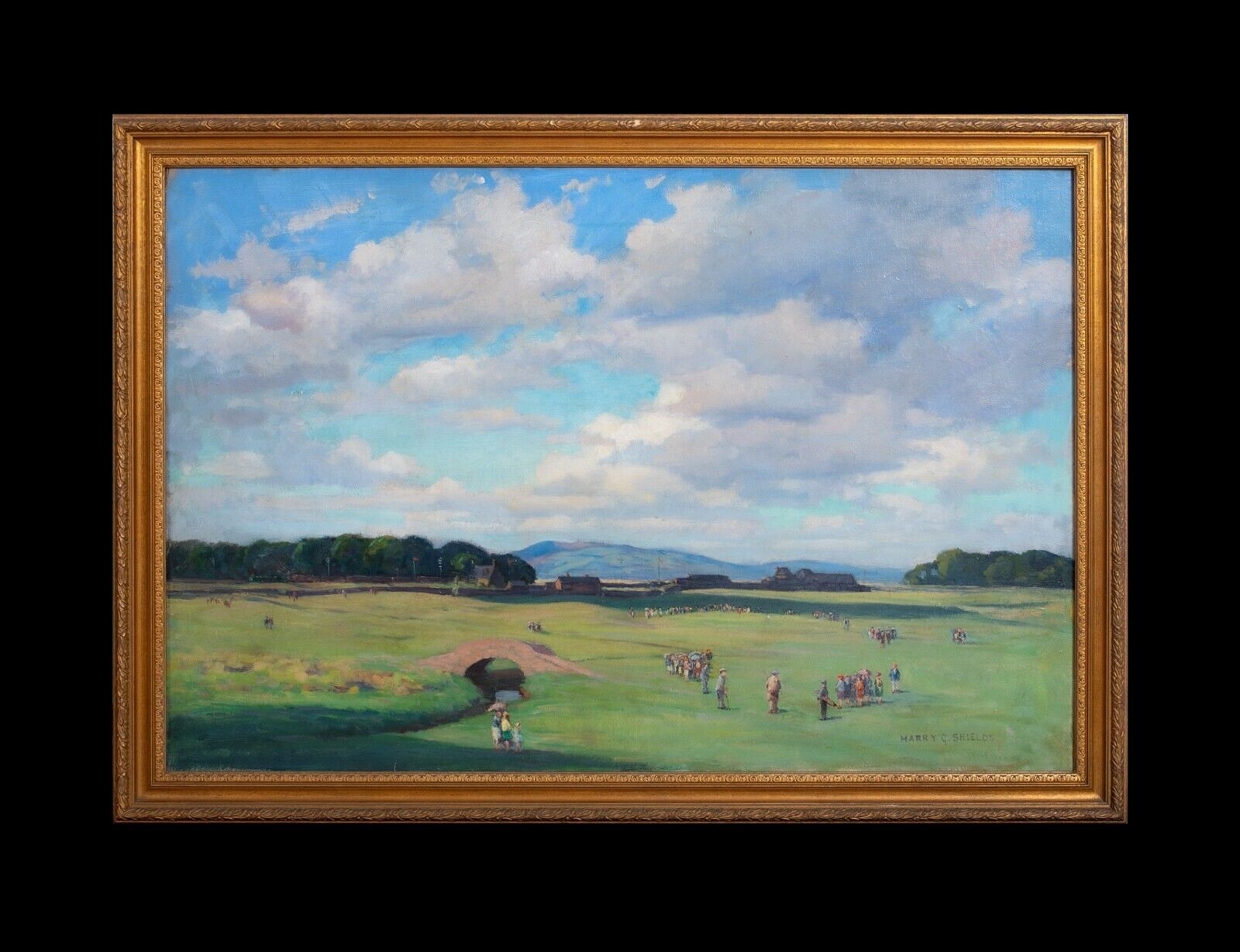 Harry Gordon Shields | VIEW OF THE OLD COURSE (19th Century) | MutualArt