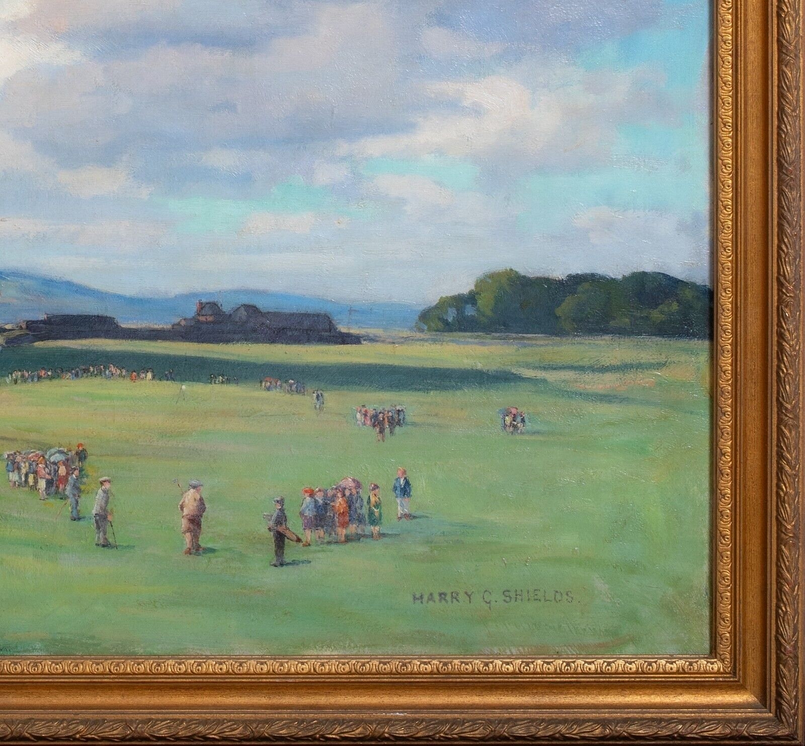 Harry Gordon Shields | VIEW OF THE OLD COURSE (19th Century) | MutualArt