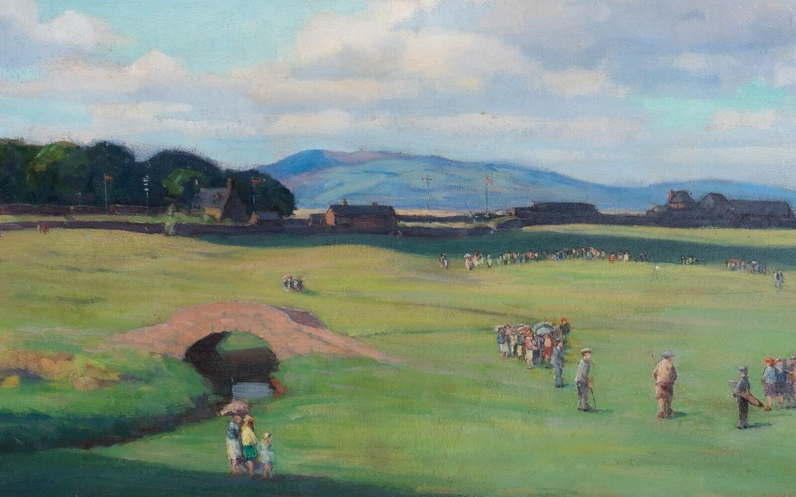 Harry Gordon Shields | VIEW OF THE OLD COURSE (19th Century) | MutualArt