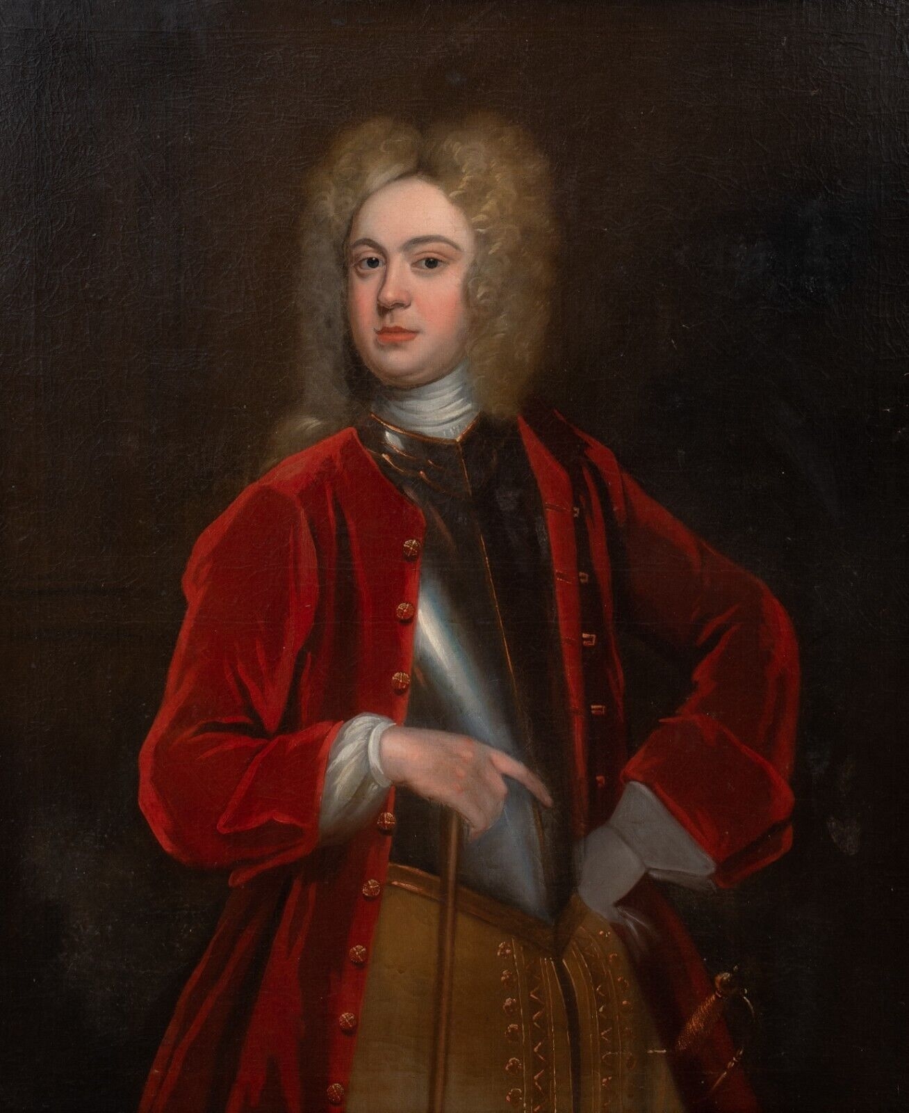 Sir Godfrey Kneller | PORTRAIT OF ROBERT WALPOLE OIL PAINTING (17th ...