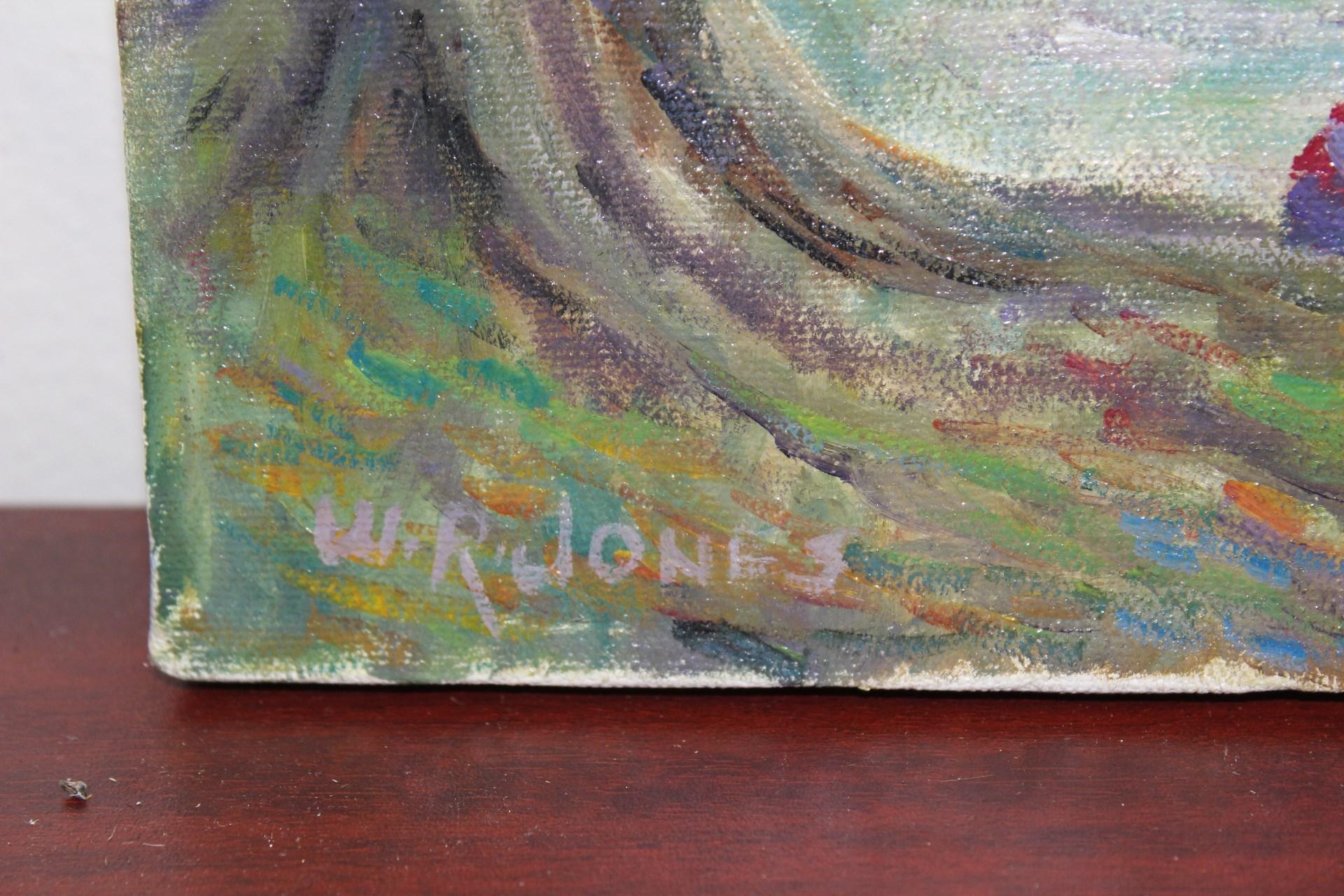 R. Jones | An Oil on Canvas | MutualArt