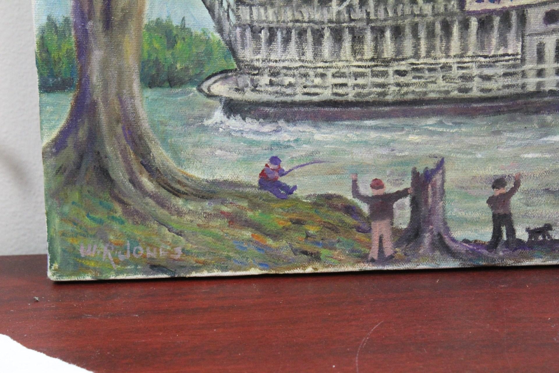 R. Jones | An Oil on Canvas | MutualArt