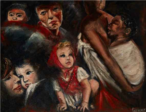 Violet Parkhurst | Madonna and Children (People of the World) | MutualArt
