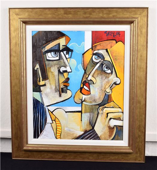 Geoffrey Key | Embrace with Clouds | MutualArt