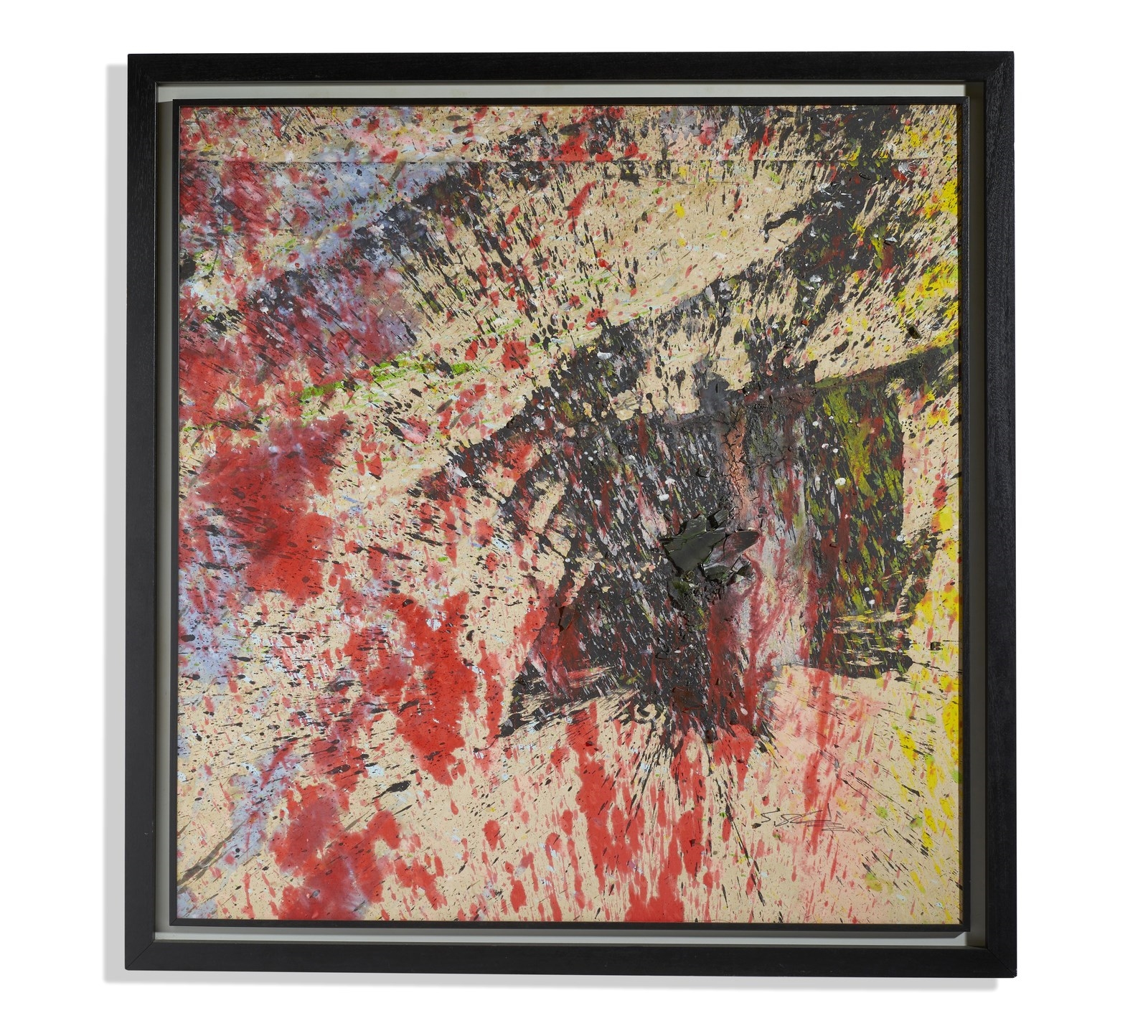 Shozo Shimamoto | Explosion 64-1 (1964) | MutualArt