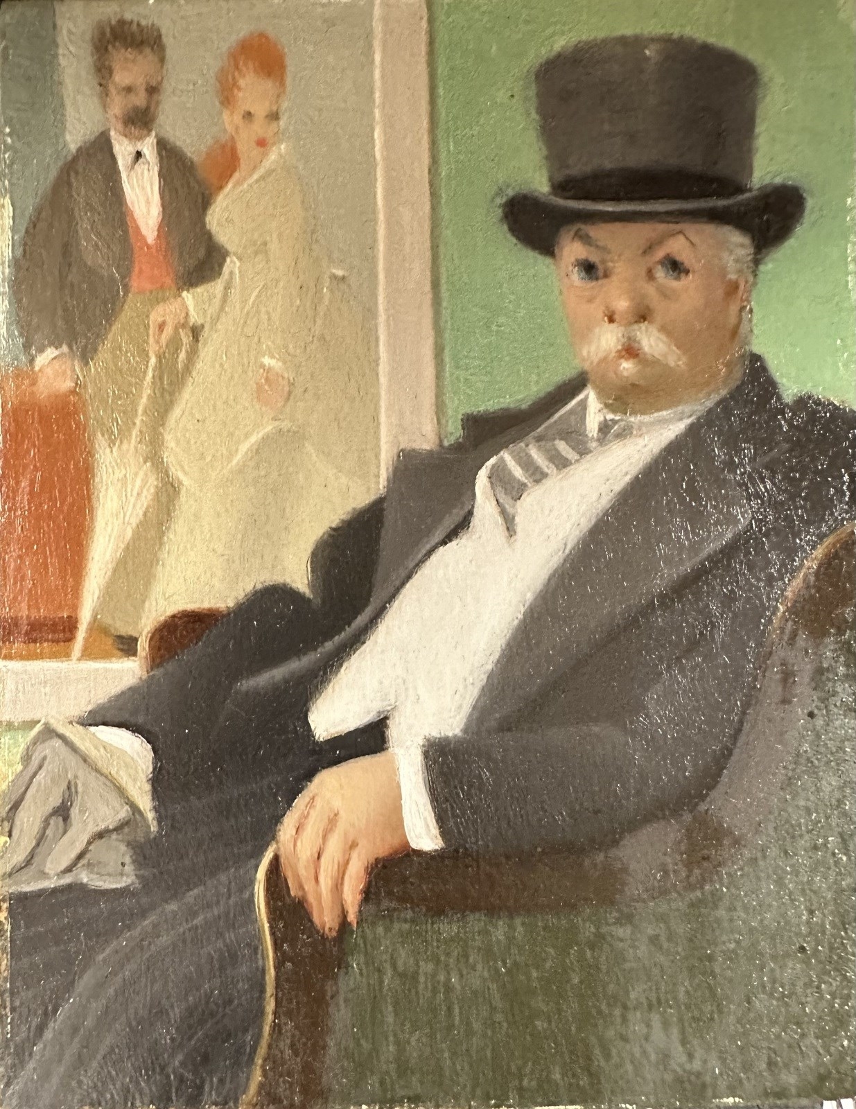 Antonio Calderara | Ritratto del padre. (1952) | MutualArt