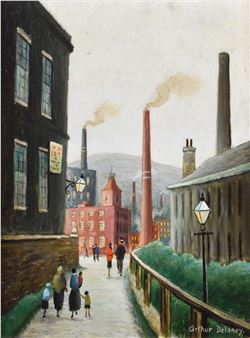 Arthur Delaney | A Mill | MutualArt