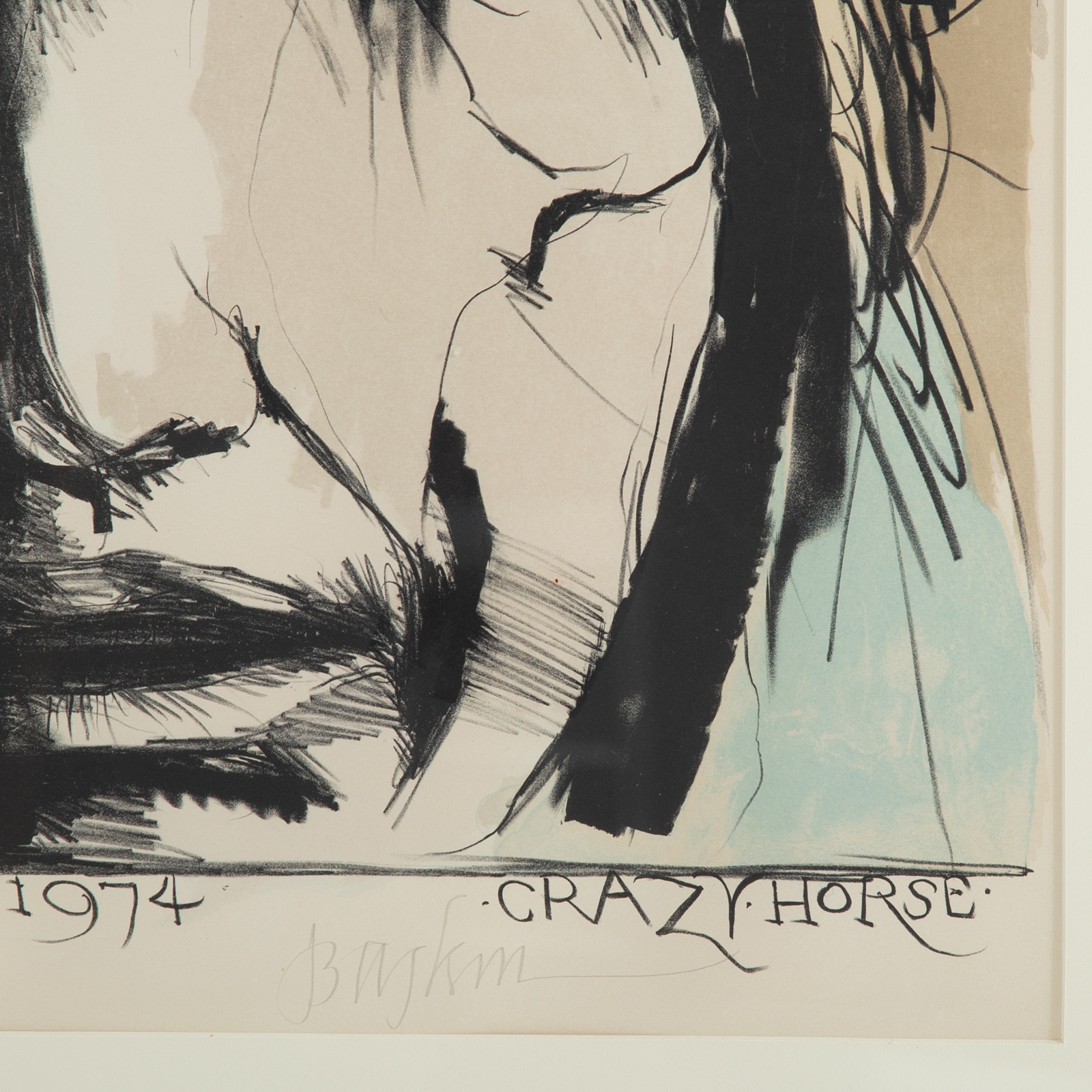 Leonard Baskin | Crazy Horse (1922) | MutualArt