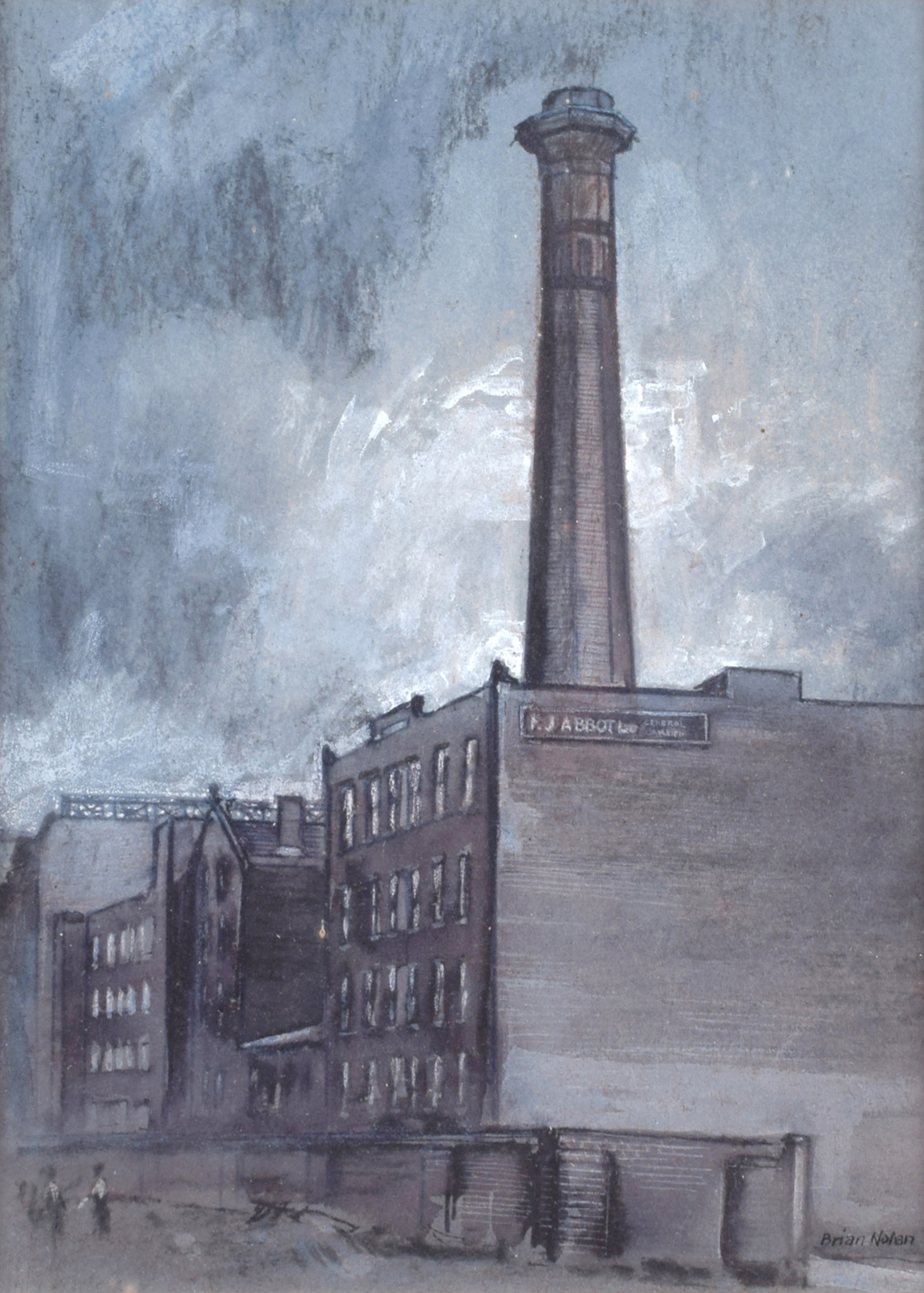 Brian Nolan | A Northern Mill scene | MutualArt