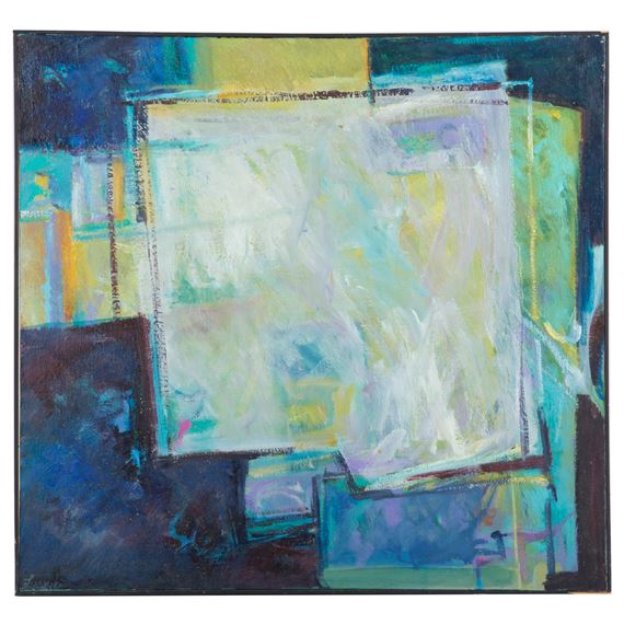 Marie Linnekin | Abstract Blue | MutualArt