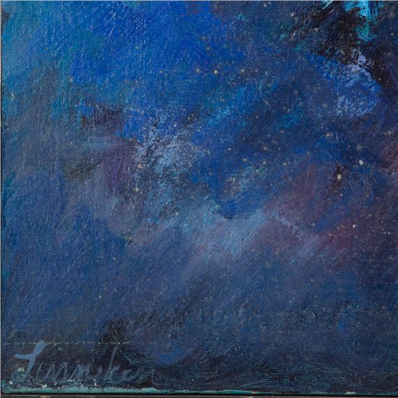 Marie Linnekin | Abstract Blue | MutualArt